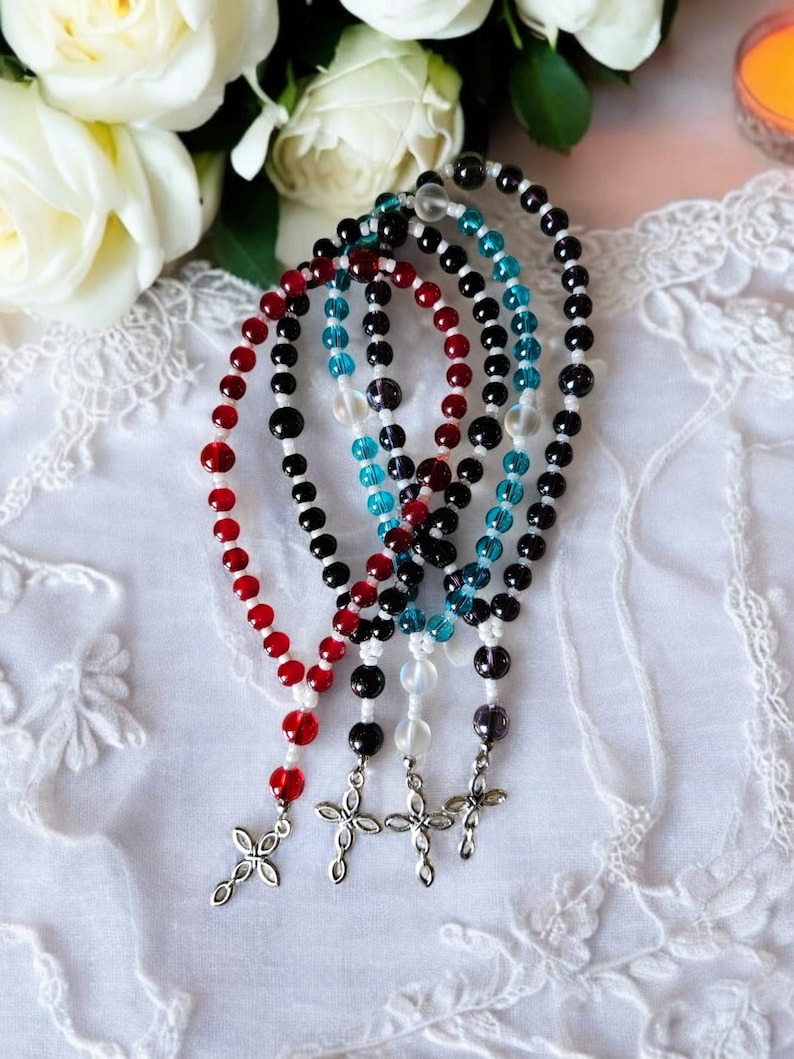 Episcopal Prayer Beads Anglican Rosary Protestant Methodist Christian ...
