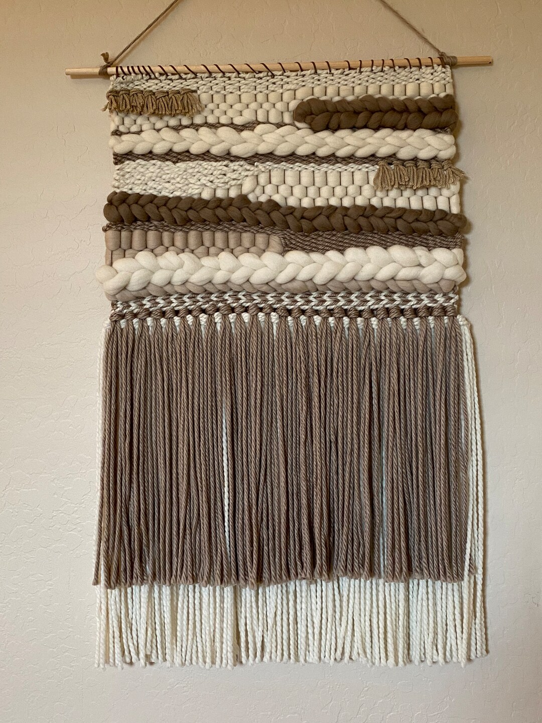 Loom Weaving, Modern Weaving, Woven Home Decor, Woven Artist, Woven ...