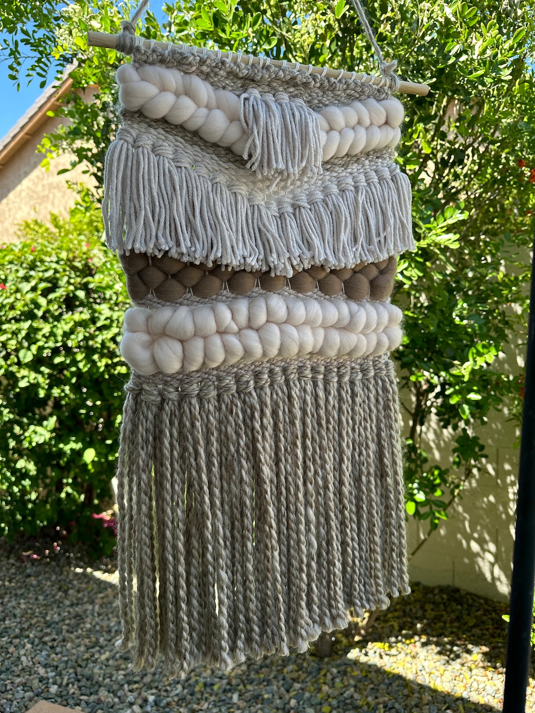 Modern Tapestry, Handmade Fiber Art, Custom Wall Weaving, Woven Wall ...