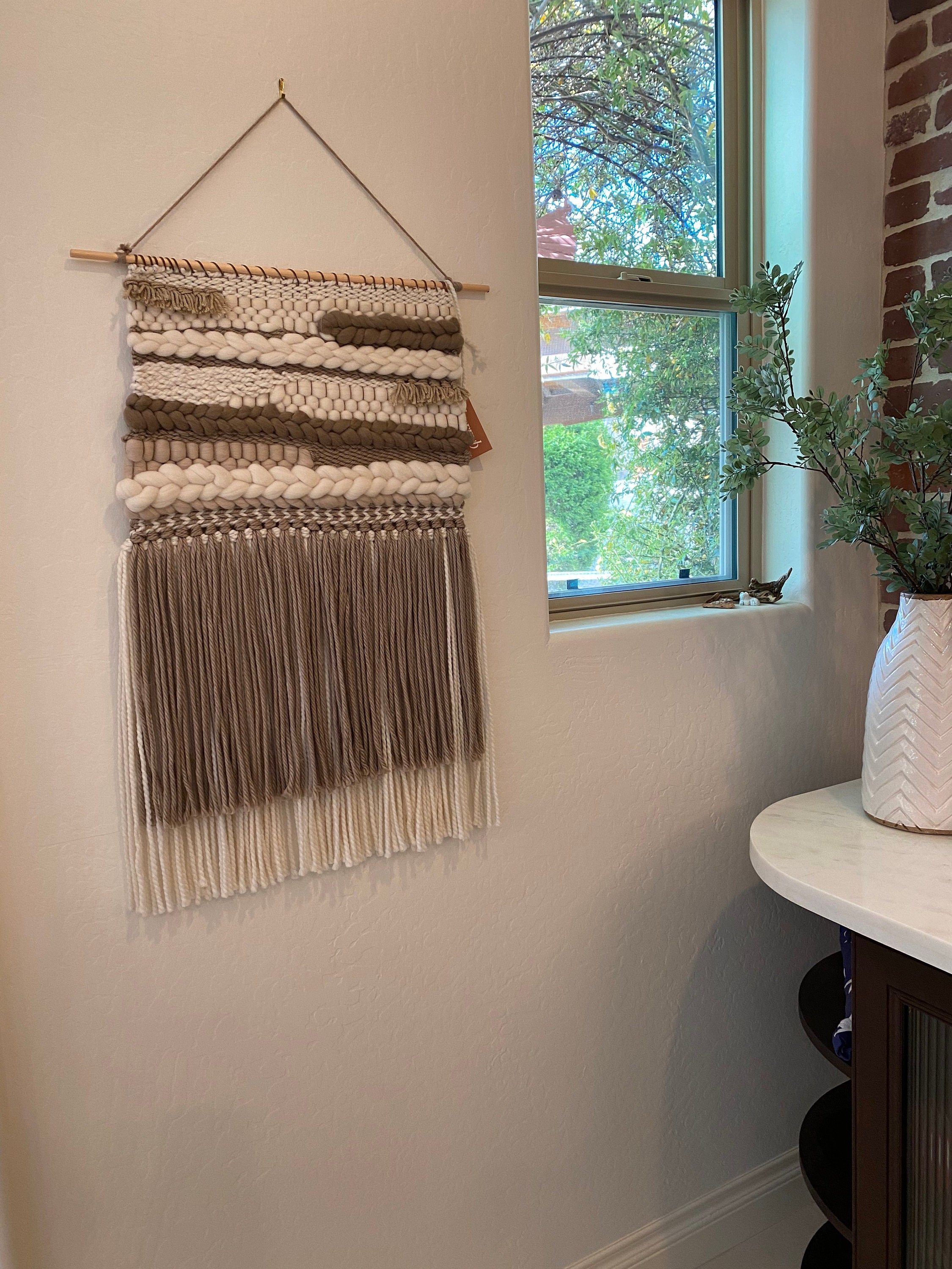 Loom Weaving, Modern Weaving, Woven Home Decor, Woven Artist, Woven ...