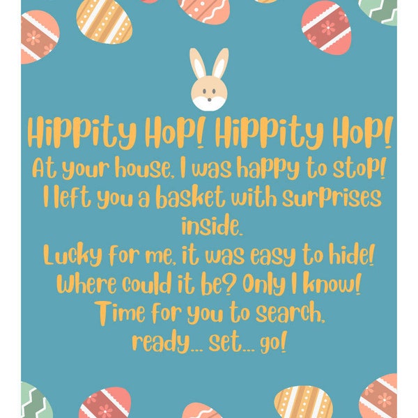 Easter Poem - Etsy