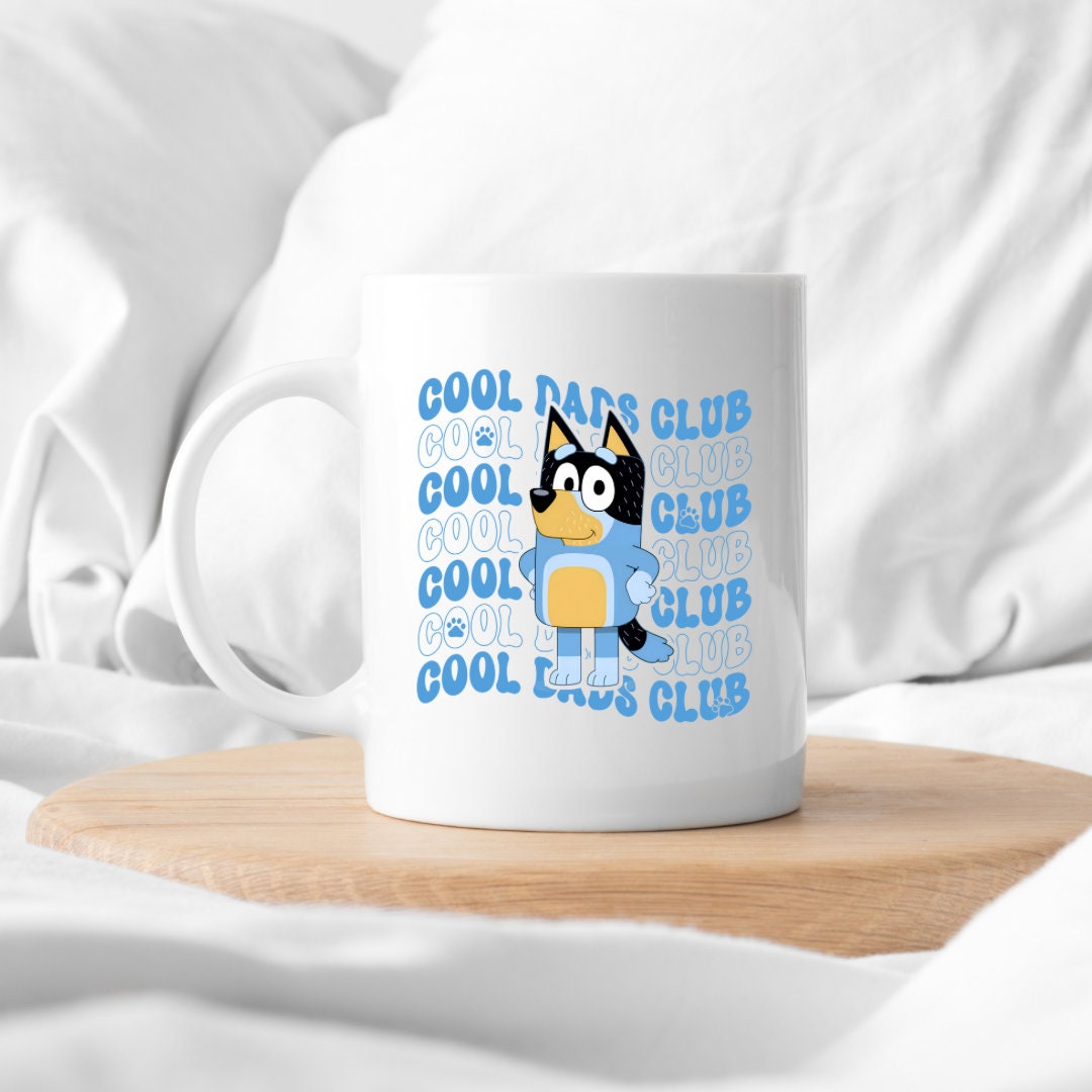 Bluey Dad Mug, Bluey Mug, Birthday Mug, Fathers Day Mug, Dad Birthday ...
