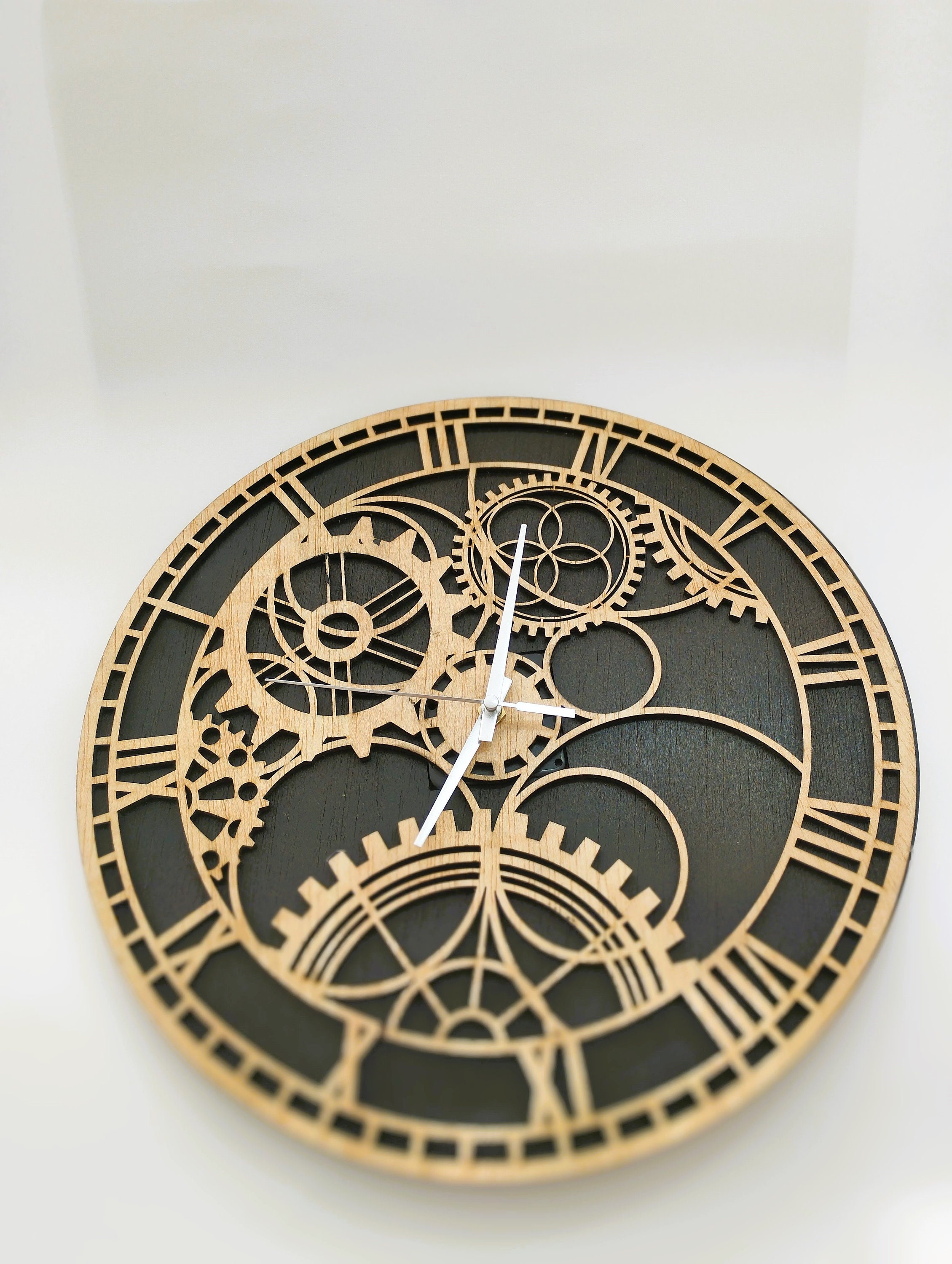 Laser Cut and Engraving CLOCK FACE SVG Bundle Digital Download in Cnc ...