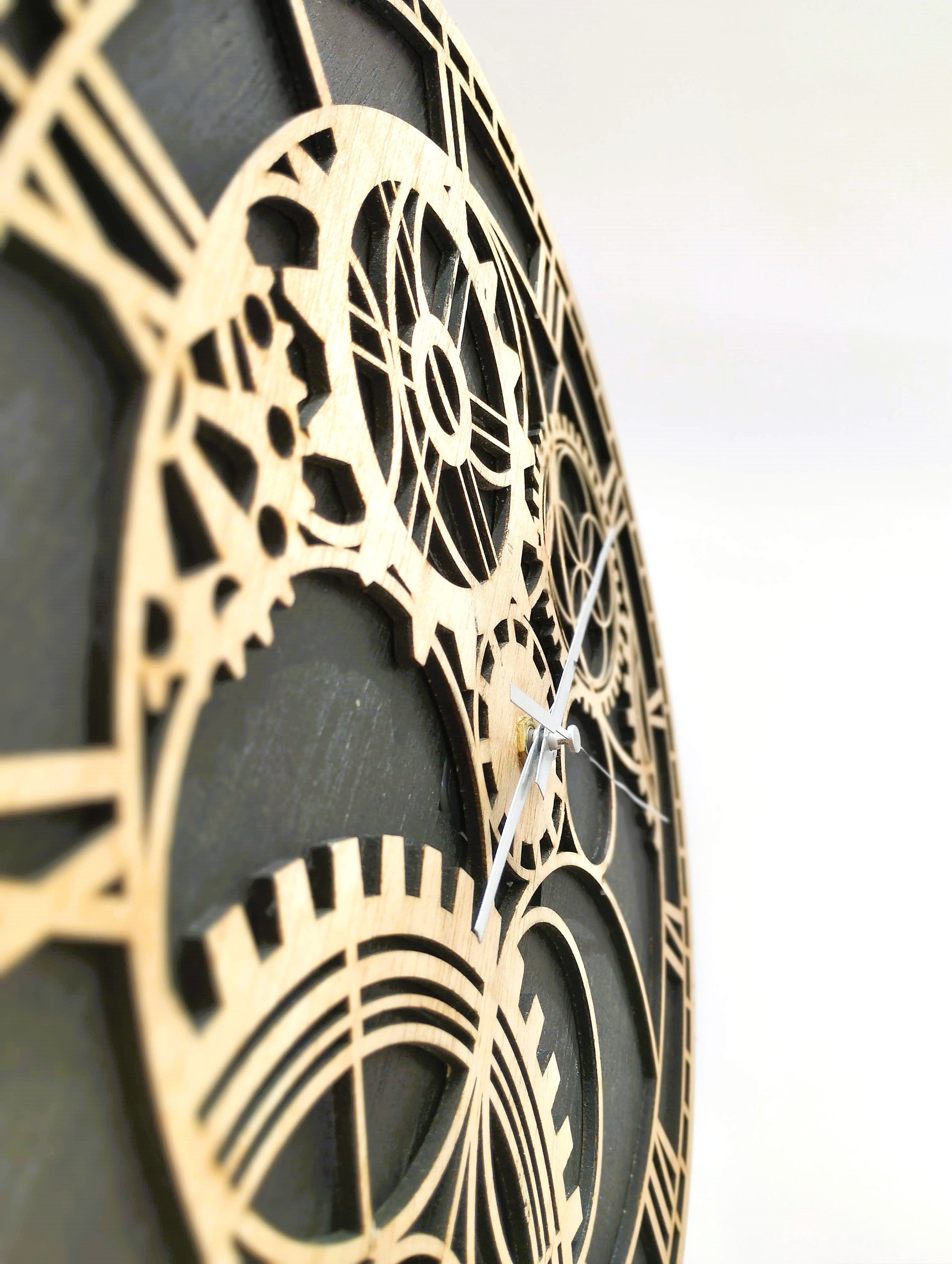 Laser Cut and Engraving CLOCK FACE SVG Bundle Digital Download in Cnc ...