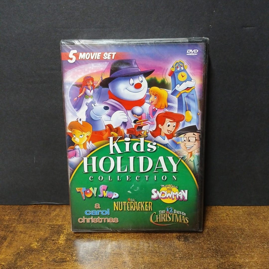 Kids' Holiday Collection DVD, 5 Movie Set, Cartoons, Nutcracker ...