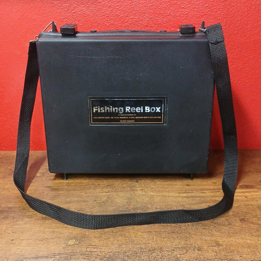 Vintage Fishing Reel Box, Suci Sporting Goods, Empty - Etsy