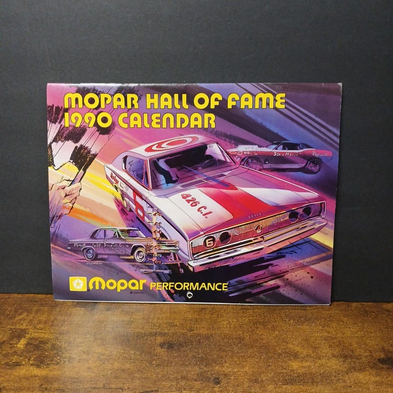2026 Mopar Calendar - Etsy