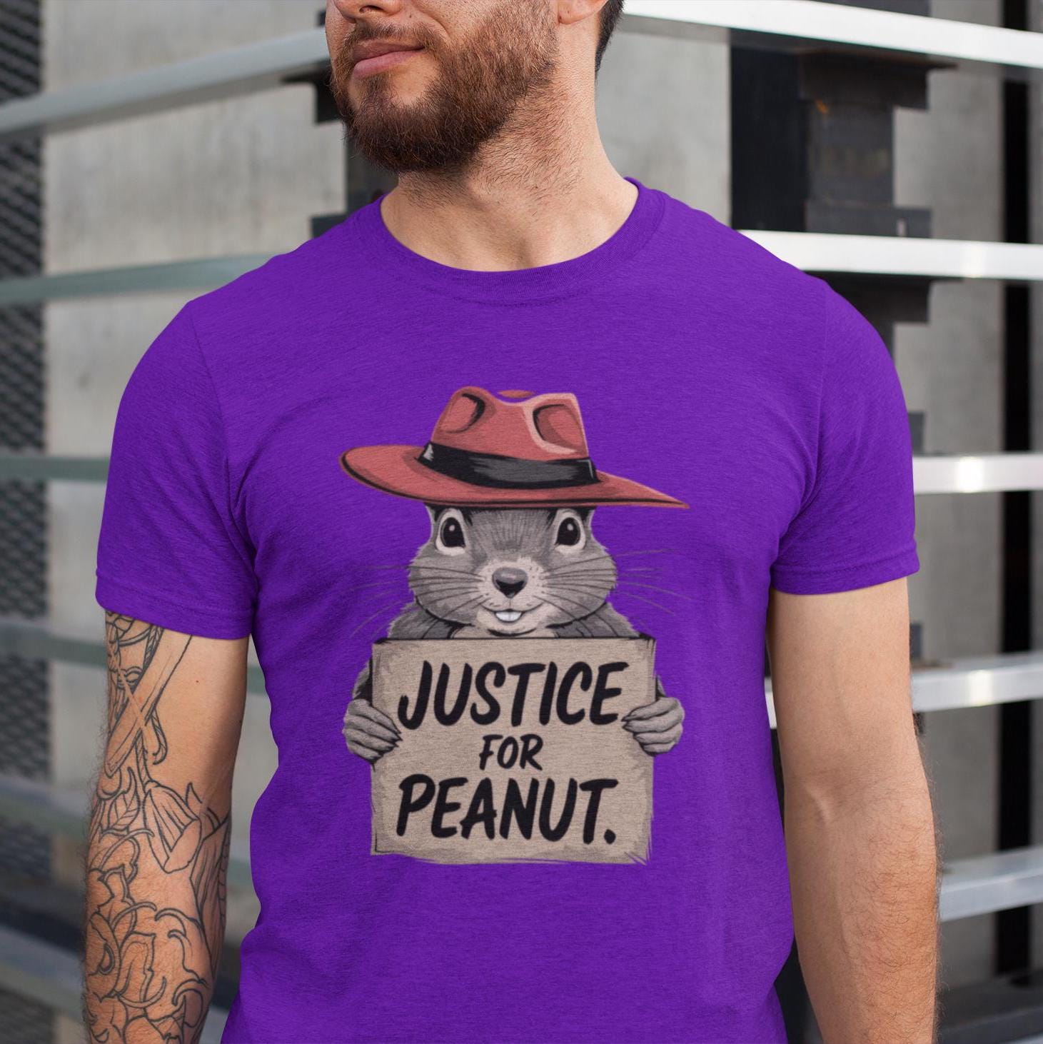 Justice for Peanut Svg Png Jpg Eps, Peanut the Squirrel Svg Png ...