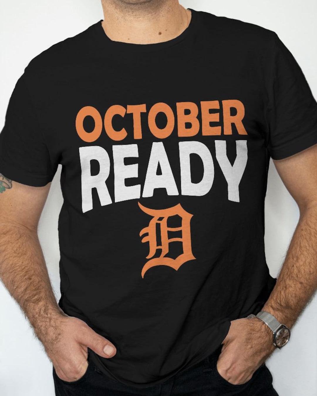 October Ready Tigers Svg Png Jpg Eps - Etsy
