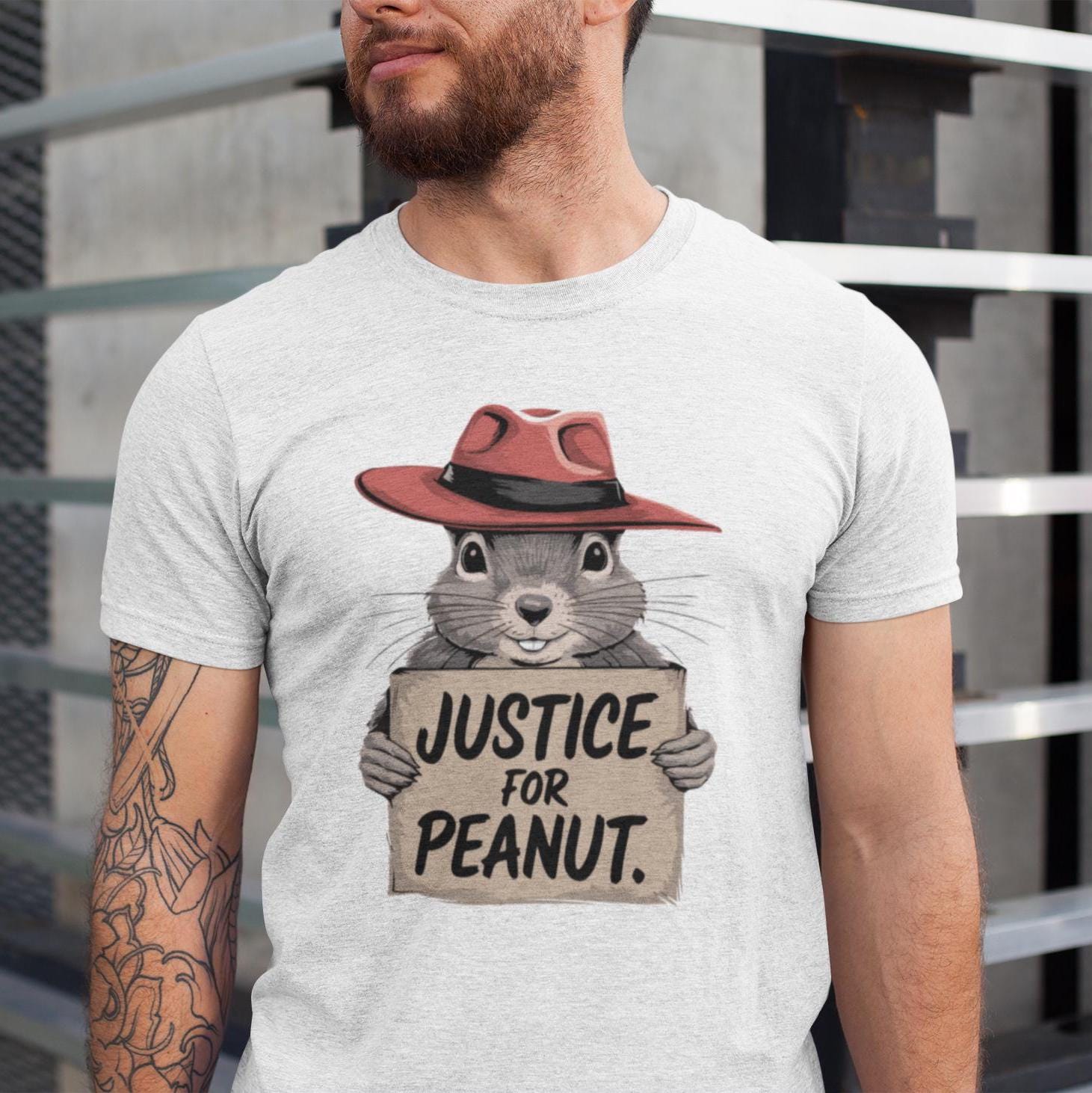 Justice for Peanut Svg Png Jpg Eps, Peanut the Squirrel Svg Png ...
