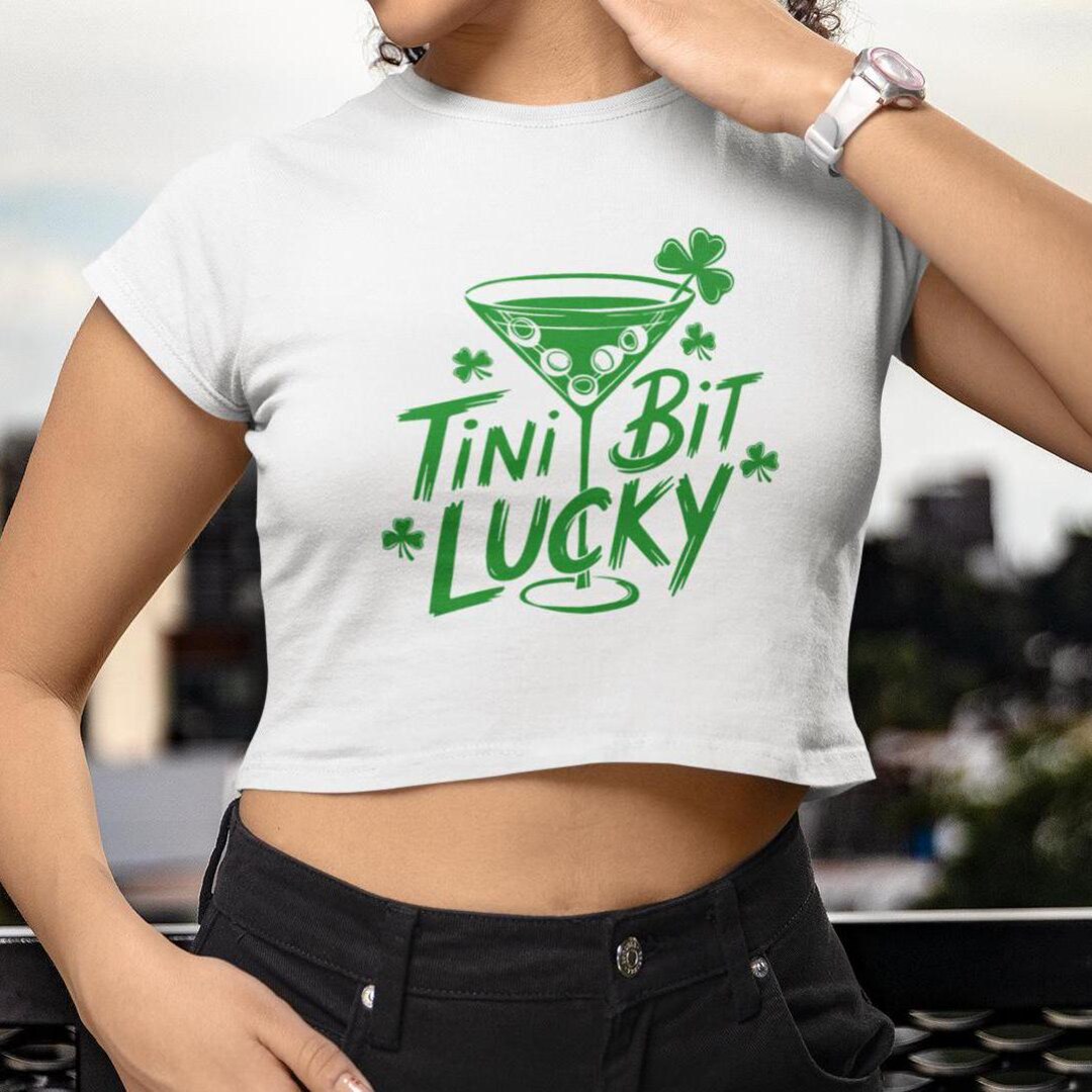 Tini Bit Lucky Png Svg Eps, St Patricks Day Png Svg, A Tini Bit Irish ...
