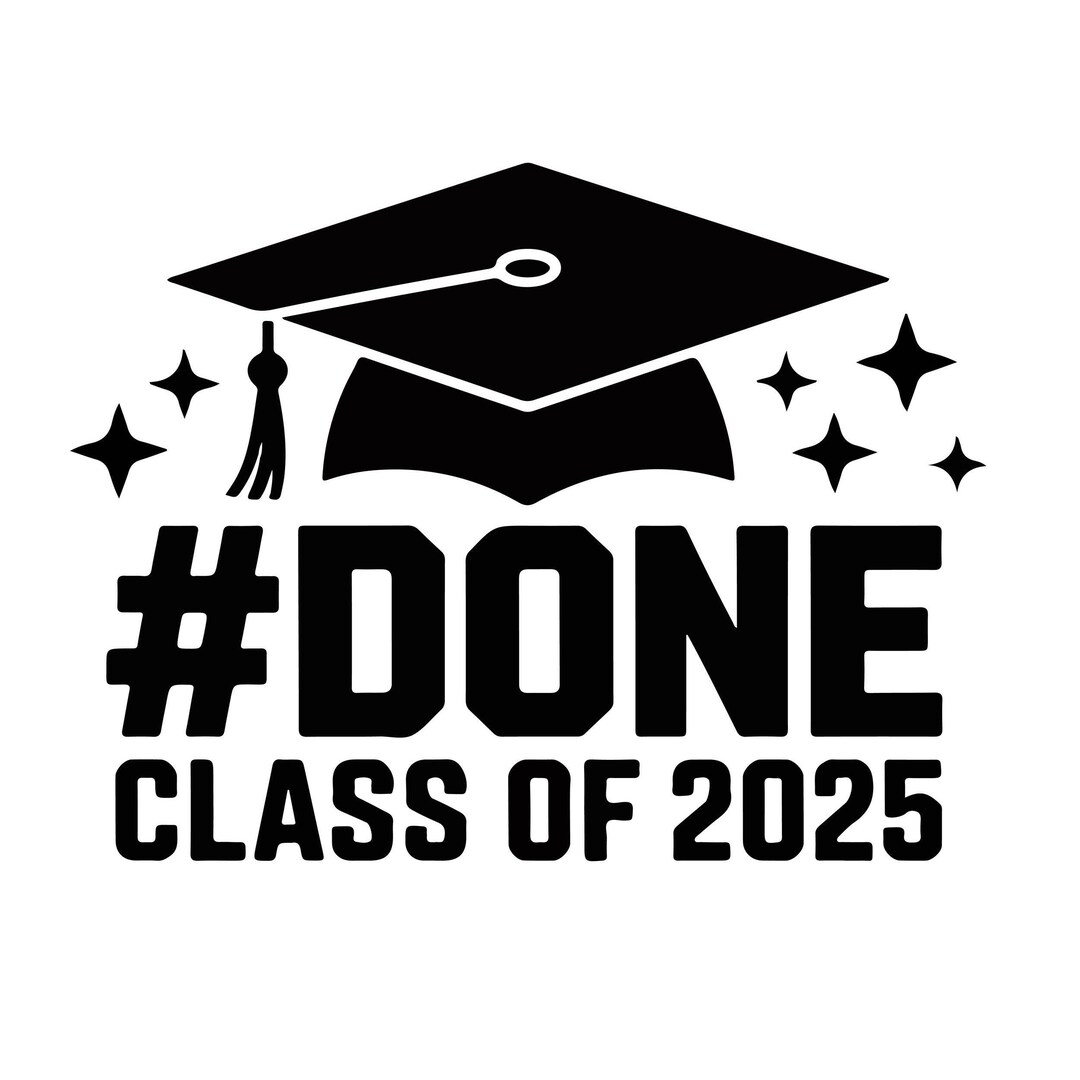 Done Class of 2025 Png Svg Eps, Class of 2025 Graduation Png Svg, Funny ...
