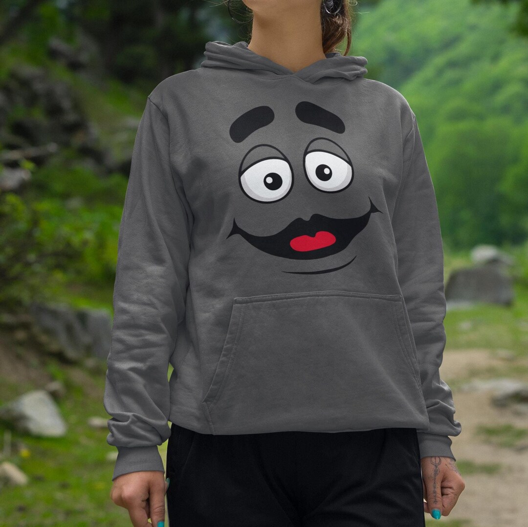 Funny Grimace Face Svg: Cartoon Halloween Design (digital File) - Etsy