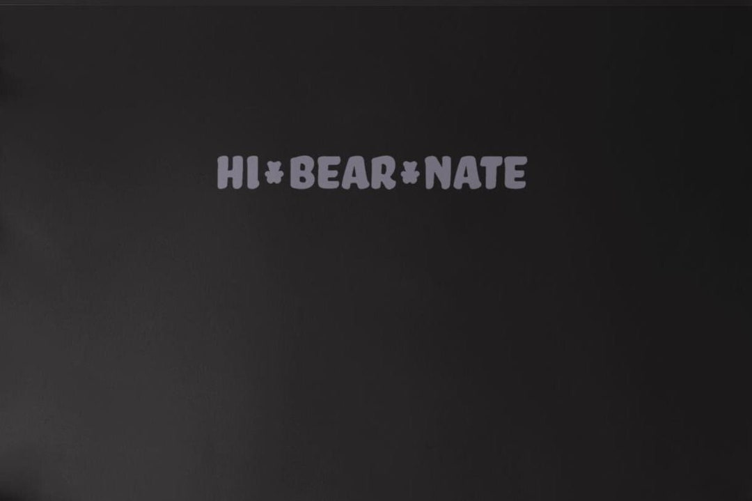 Hi Bear Nate Svg Png Jpg Eps, Funny Hi Bear Nate for Men Women Svg Png ...