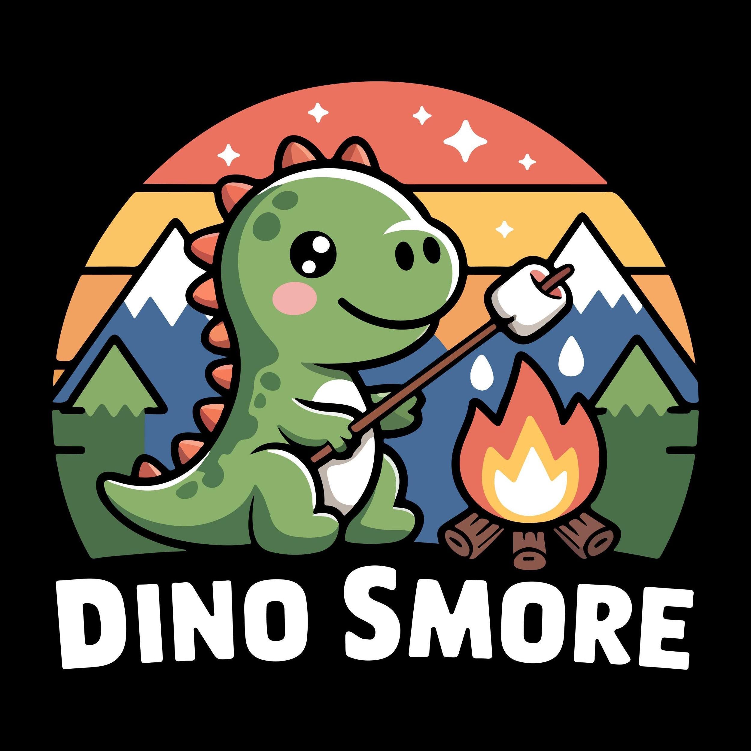 Dino Smore Png Svg, Funny Camping Dinosaur Png Svg, Camper Campfire Png ...