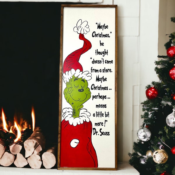 Grinch Sign - Etsy