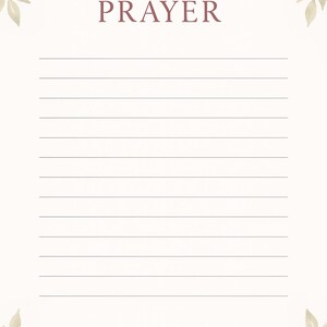 Floral Bible Study Printable Bundle | Feminine Faith Planner | Daily ...