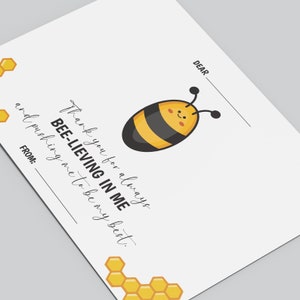 Handprint Bee Printable Craft, Teacher Appreciation Coloring, Kids ...