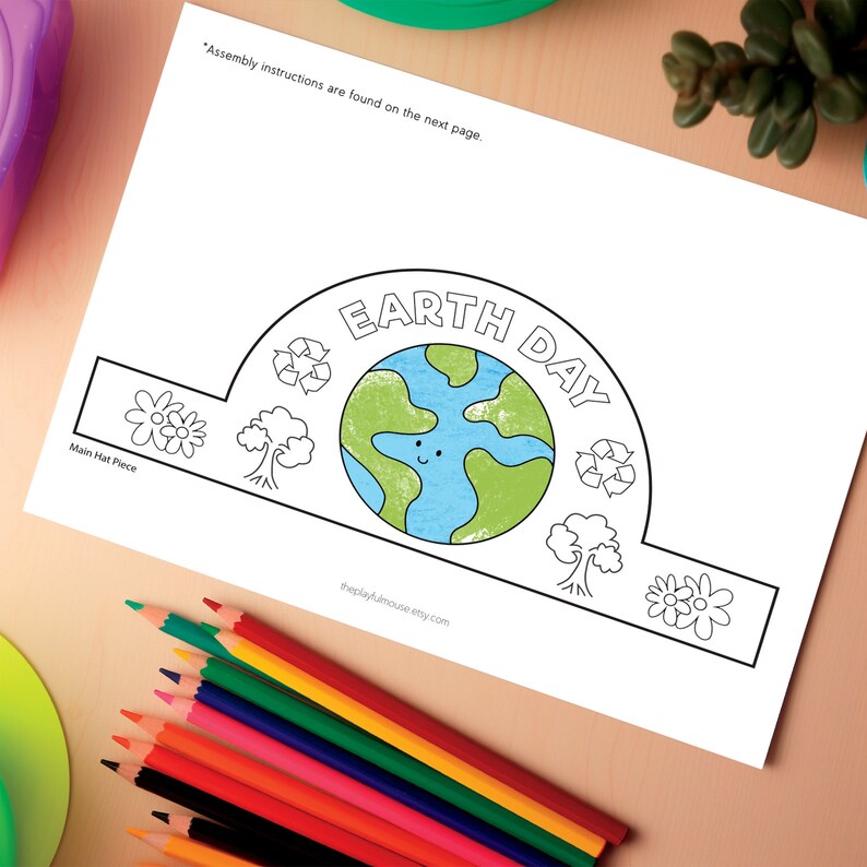 Preschool Graduate Hat Printable Crown, Paper Hat Craft, Preschool ...