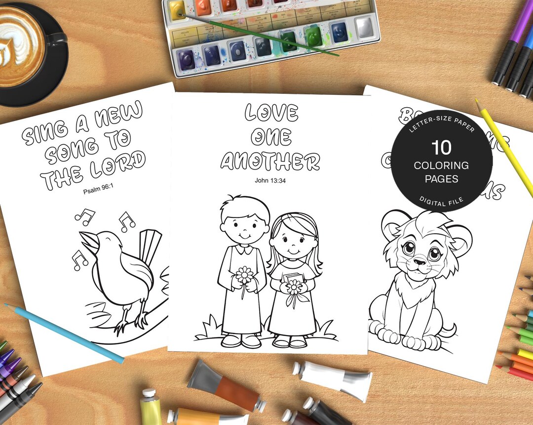Sunday School Coloring Pages, Preschool Bible Verses, Church Activities ...