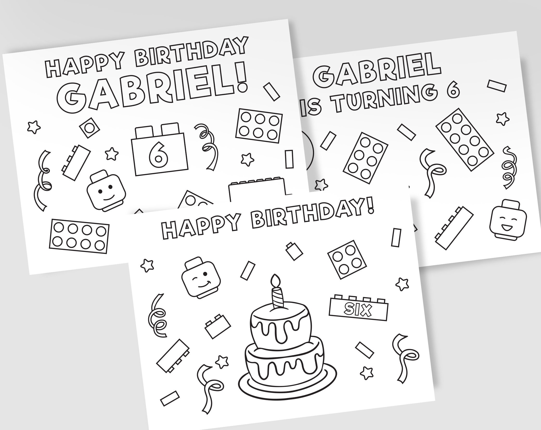 Coloring Pages Building Blocks