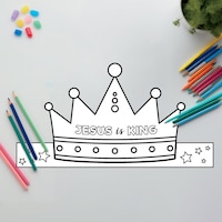 Medieval Fantasy Paper Crown Coloring Headband Knight Dragon Princess ...