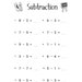 10 Printable Subtraction Worksheets. Numbers 1-9. Answer Key Included ...