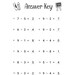10 Printable Subtraction Worksheets. Numbers 1-9. Answer Key Included ...
