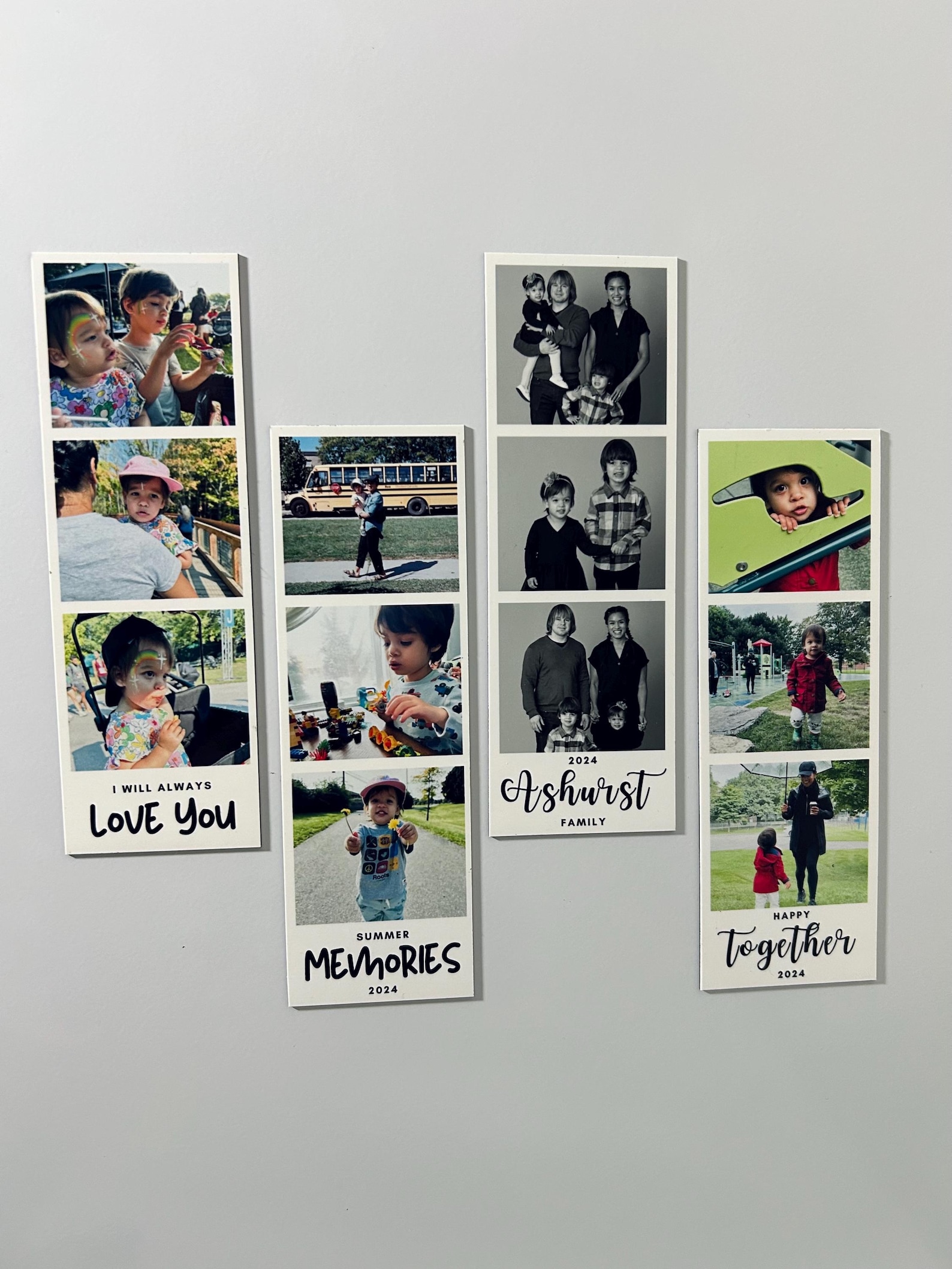 Custom Photo Strips Magnets, Photo Magnet, Photobooth, Custom Polaroid ...