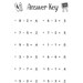 10 Printable Subtraction Worksheets. Numbers 1-9. Answer Key Included ...