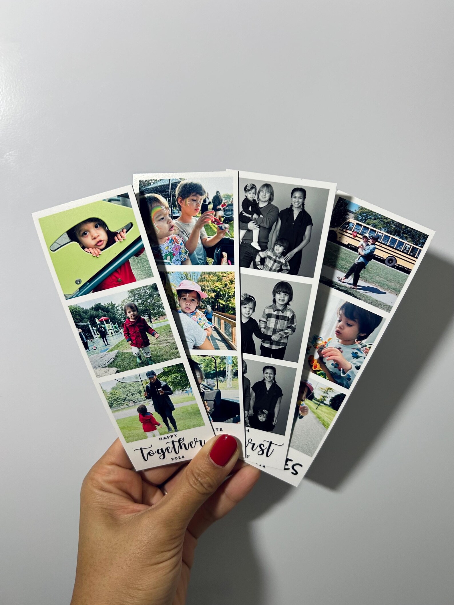 Custom Photo Strips Magnets, Photo Magnet, Photobooth, Custom Polaroid ...