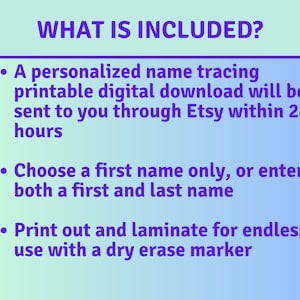 Printable Custom Name Tracing, Personalized Name Tracing, Name Trace ...