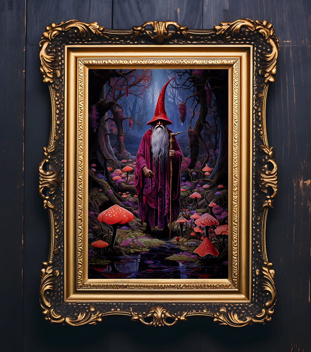 Wizard Art, Fantasy Art, Mythical Art, Magical Art, Digital Download ...