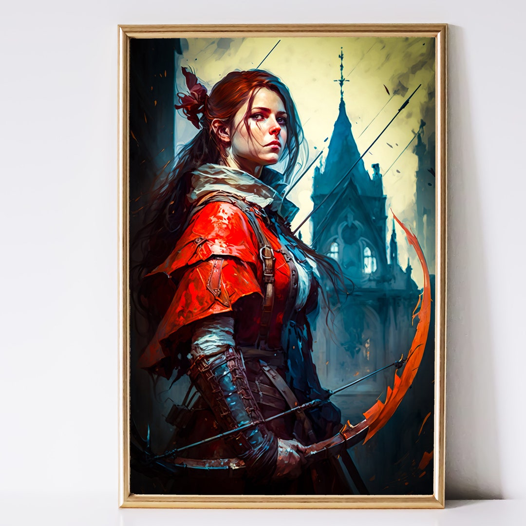 Ranger Art, Fantasy Art, Mythical Art, Magical Art, Digital Download ...