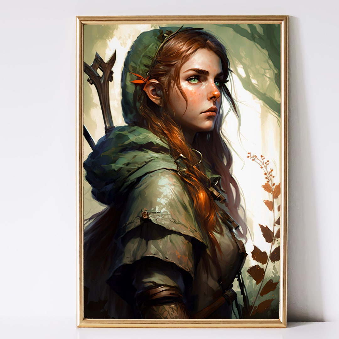 Ranger Art, Fantasy Art, Mythical Art, Magical Art, Digital Download ...