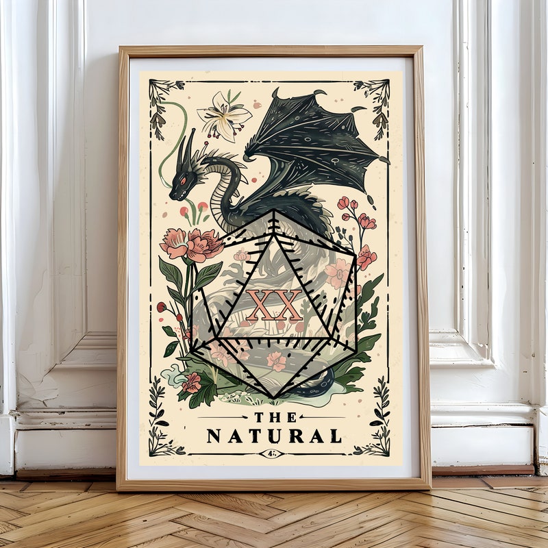 Minimalist Dnd Home Decor - Etsy