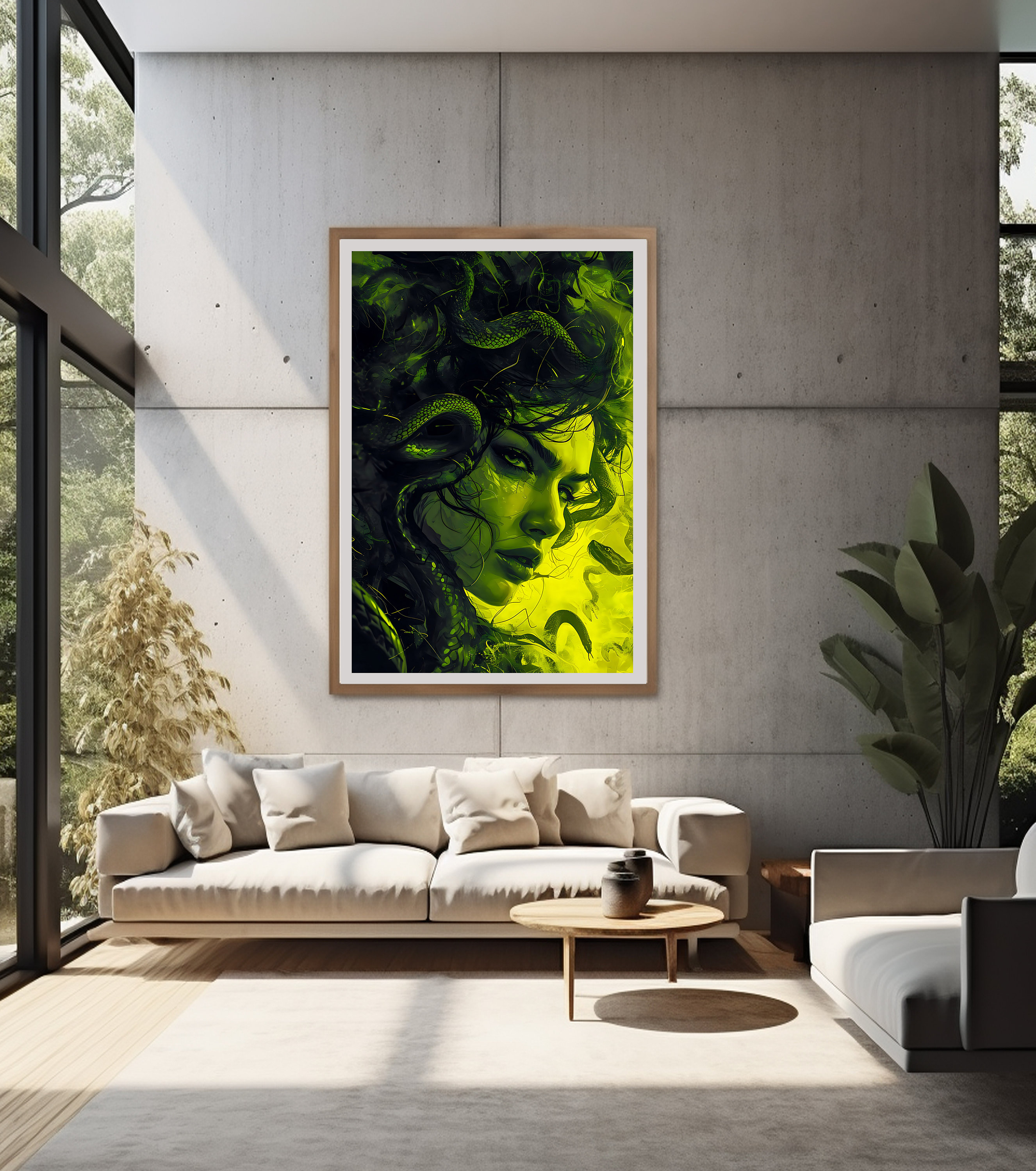 Medusa Greek Goddess Art, Greek Mythology Art , Fantasy Art, Mythical ...