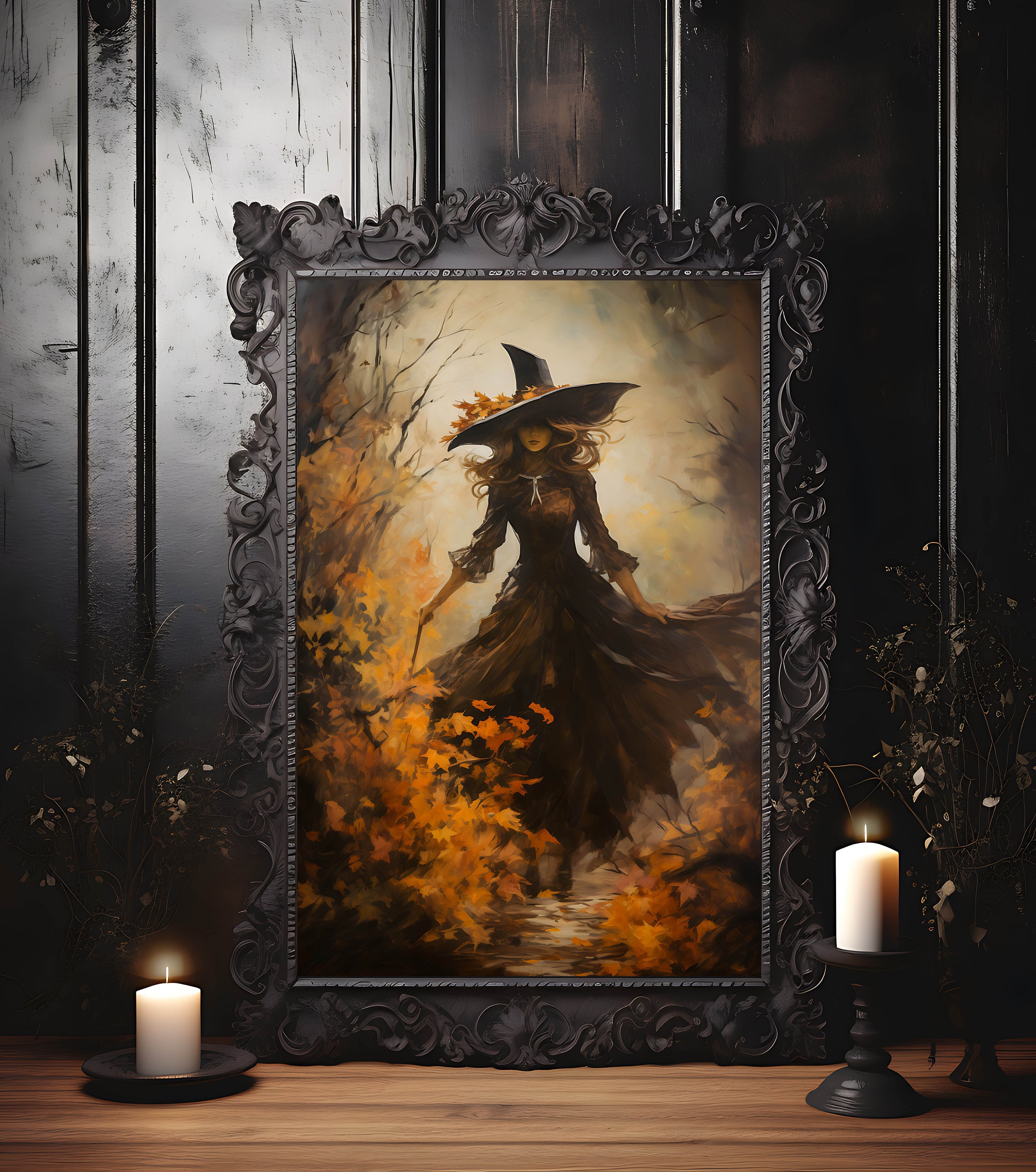 Witch Art Fantasy Art Mythical Art Magical Art Digital - Etsy