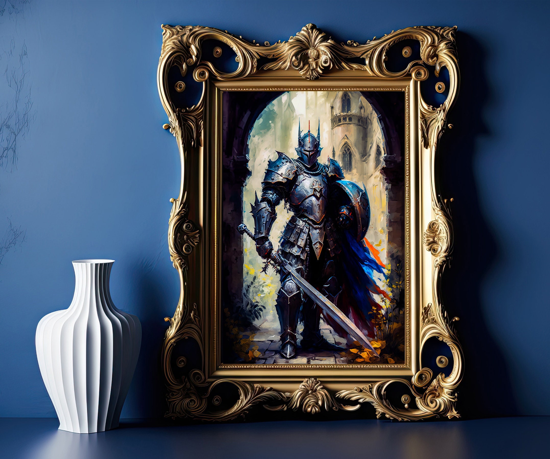 Paladin Art, Knight Art, Fantasy Art, Mythical Art, Magical Art ...