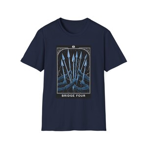 Bridge Four T-shirt, Stormlight Archive Inspired, Multiple Color and ...