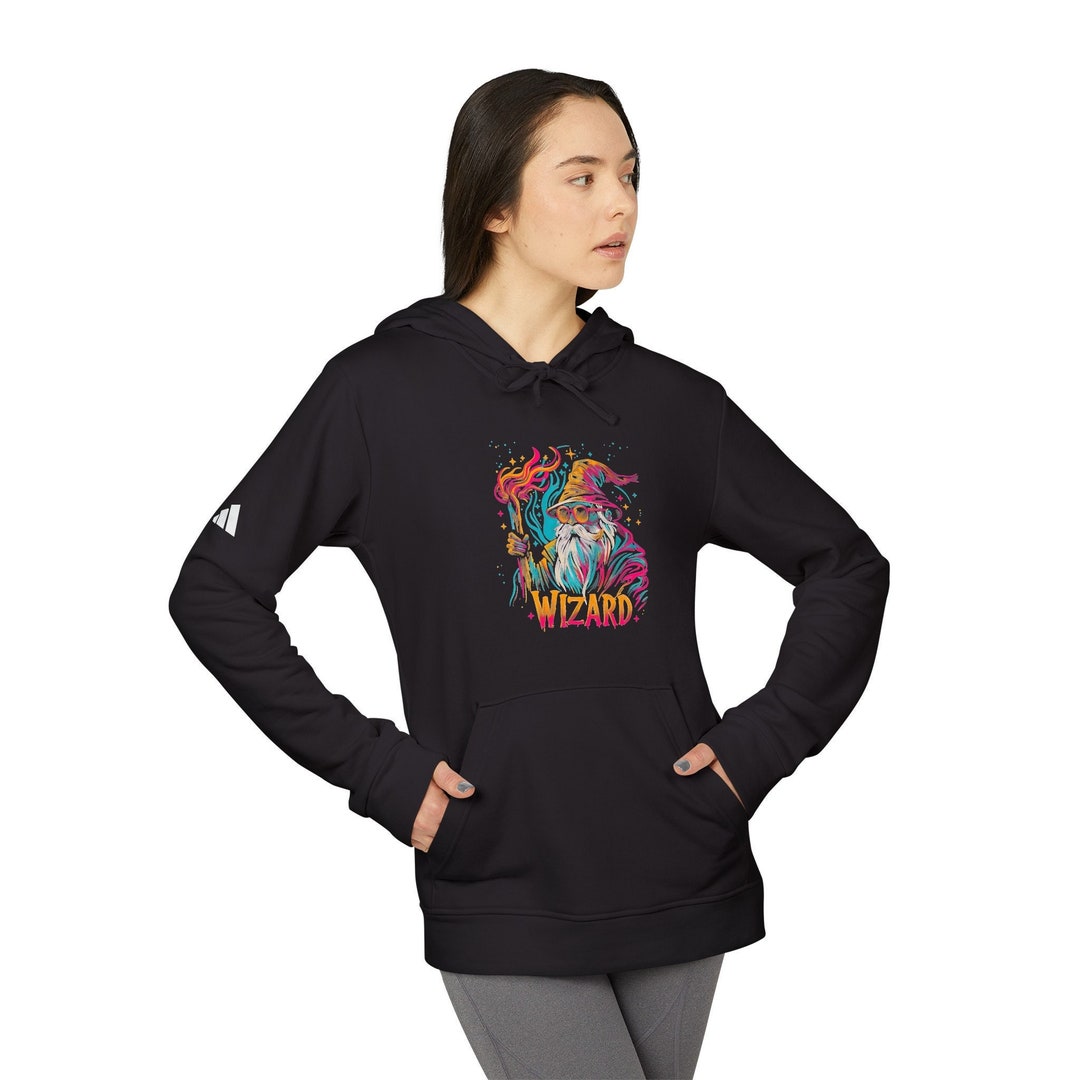 Fantasy Class X Adidas® Unisex Fleece Wizard Hoodie, DND HOODIE ...