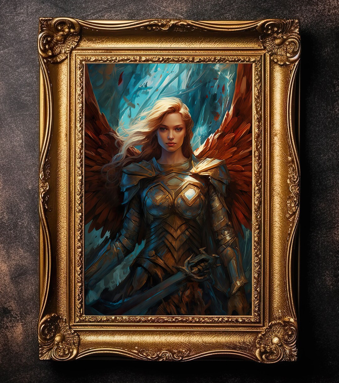 Valkyrie Art, Norse Mythology Art , Fantasy Art, Mythical Art, Magical ...