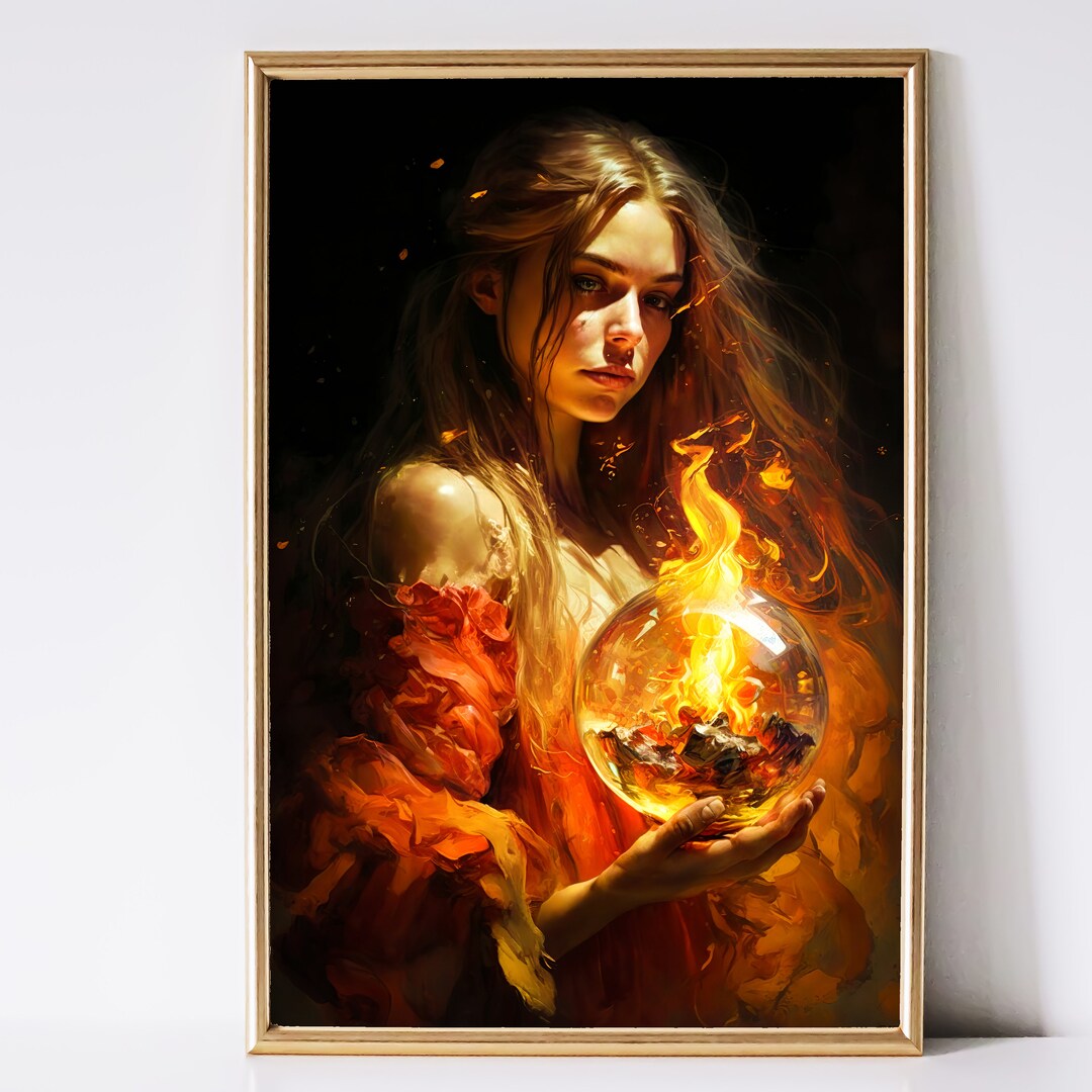 Sorcerer Art, Fantasy Art, Mythical Art, Magical Art, Digital Download ...