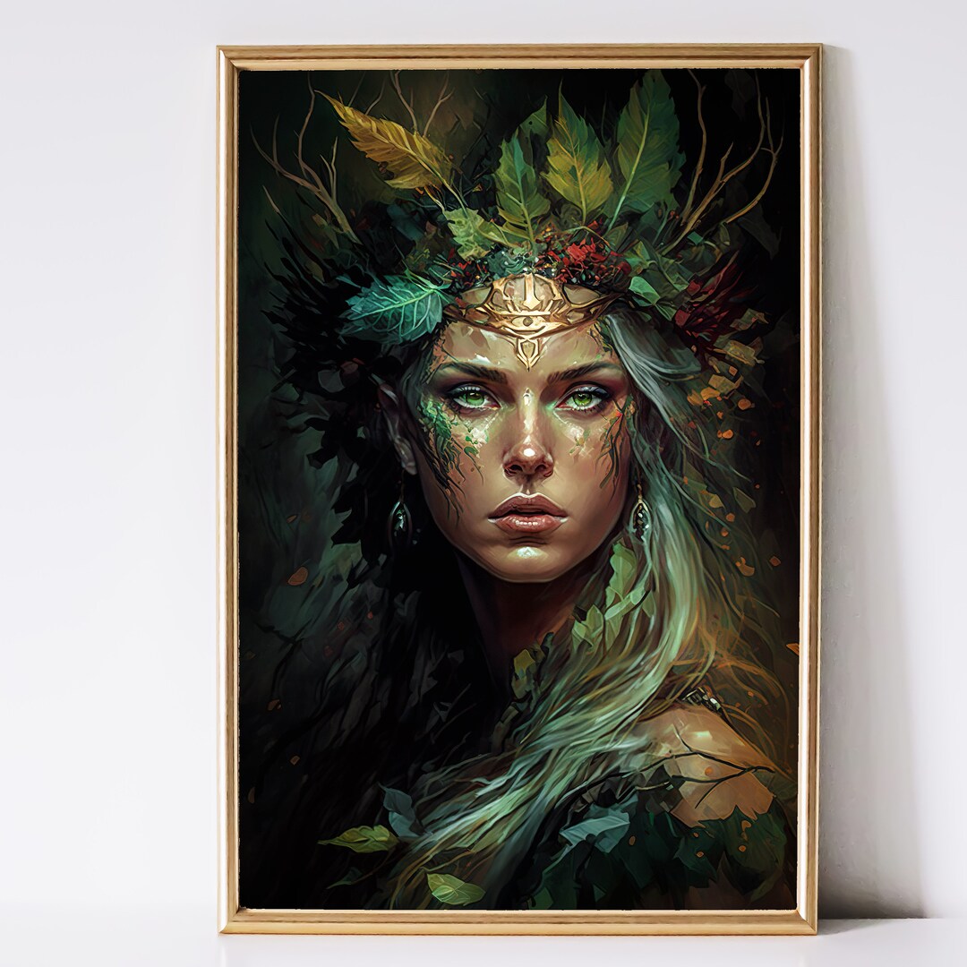 Druid Art, Fantasy Art, Mythical Art, Magical Art, Digital Download ...