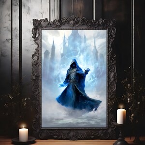 Misty Step Spell Casting, DND Sorcerer, Fantasy Art, mythische Kunst ...