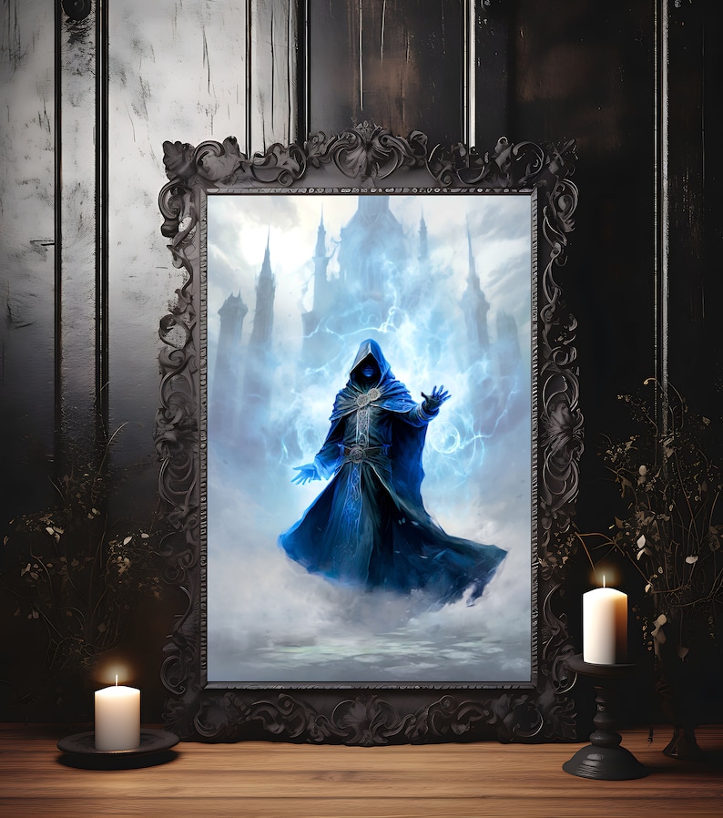 Misty Step Spell Casting, DND Sorcerer, Fantasy Art, Mythical Art ...