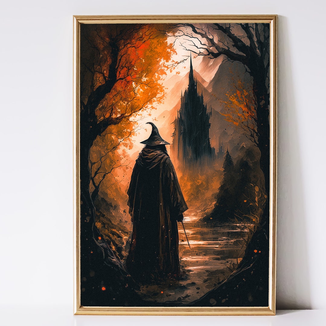 Wizard Art, Fantasy Art, Mythical Art, Magical Art, Digital Download ...