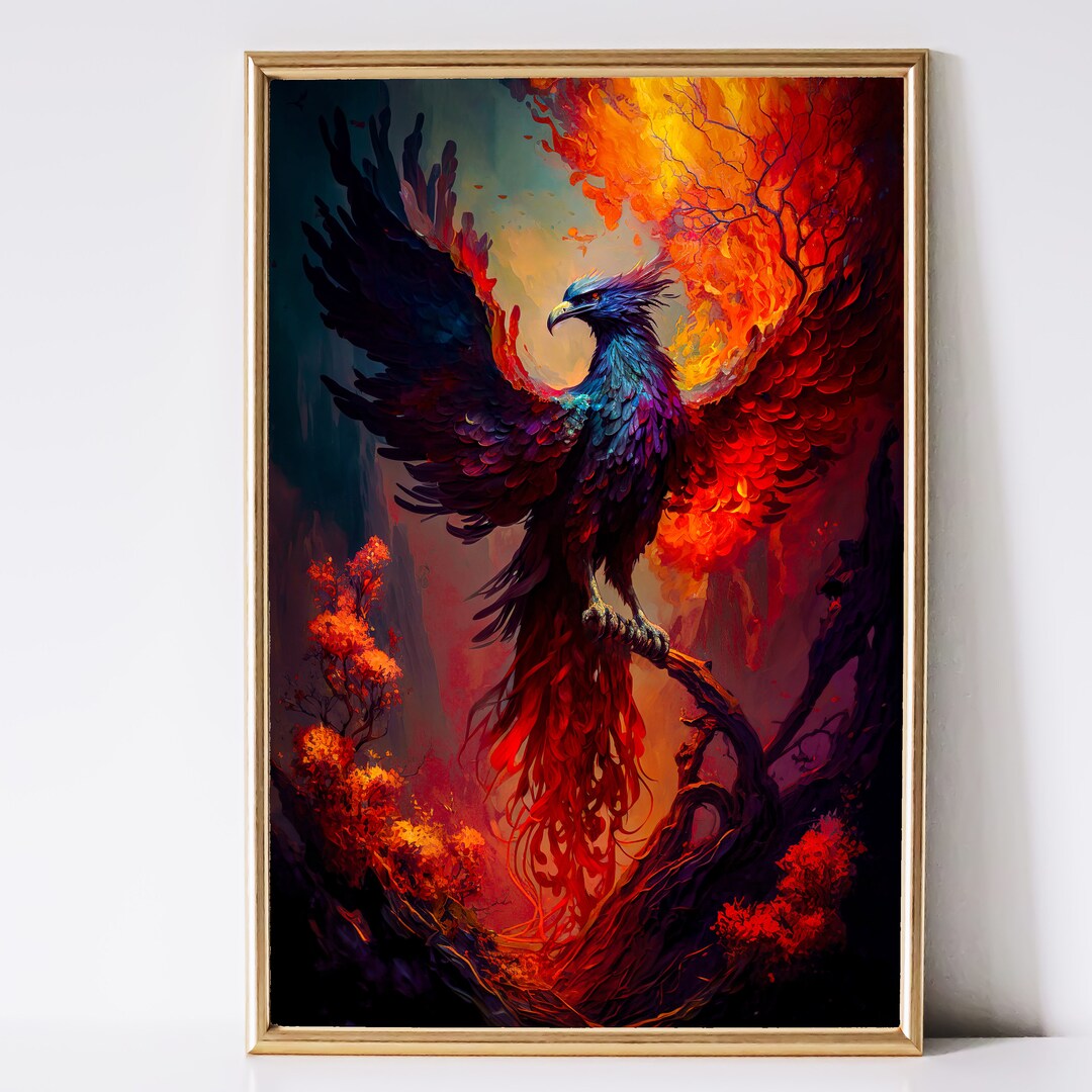 Phoenix Art, Fantasy Art, Mythical Art, Magical Art, Fantasy Landscape ...