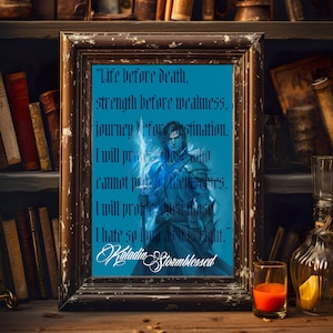 Stormlight Archive Inspired Art, Books and Reading Art, Kaladin ...