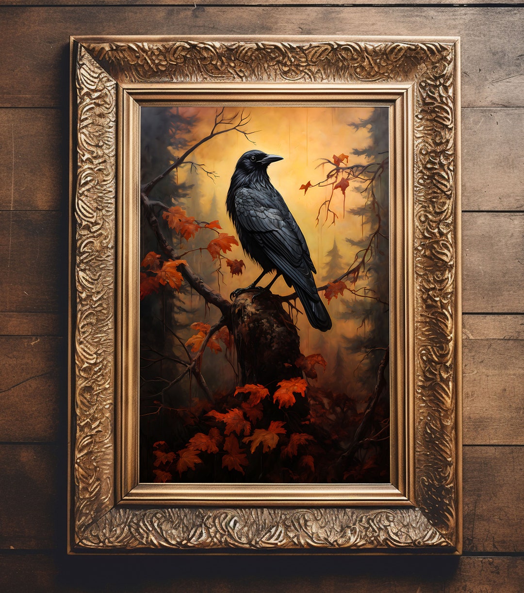 Crow Art, Fantasy Art, Mythical Art, Magical Art, Fantasy Landscape Art ...